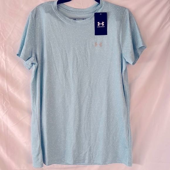 Under Armour | Tops | Under Armour Tee Shirt Nwt Size L Ptp 2 Length 27 ...